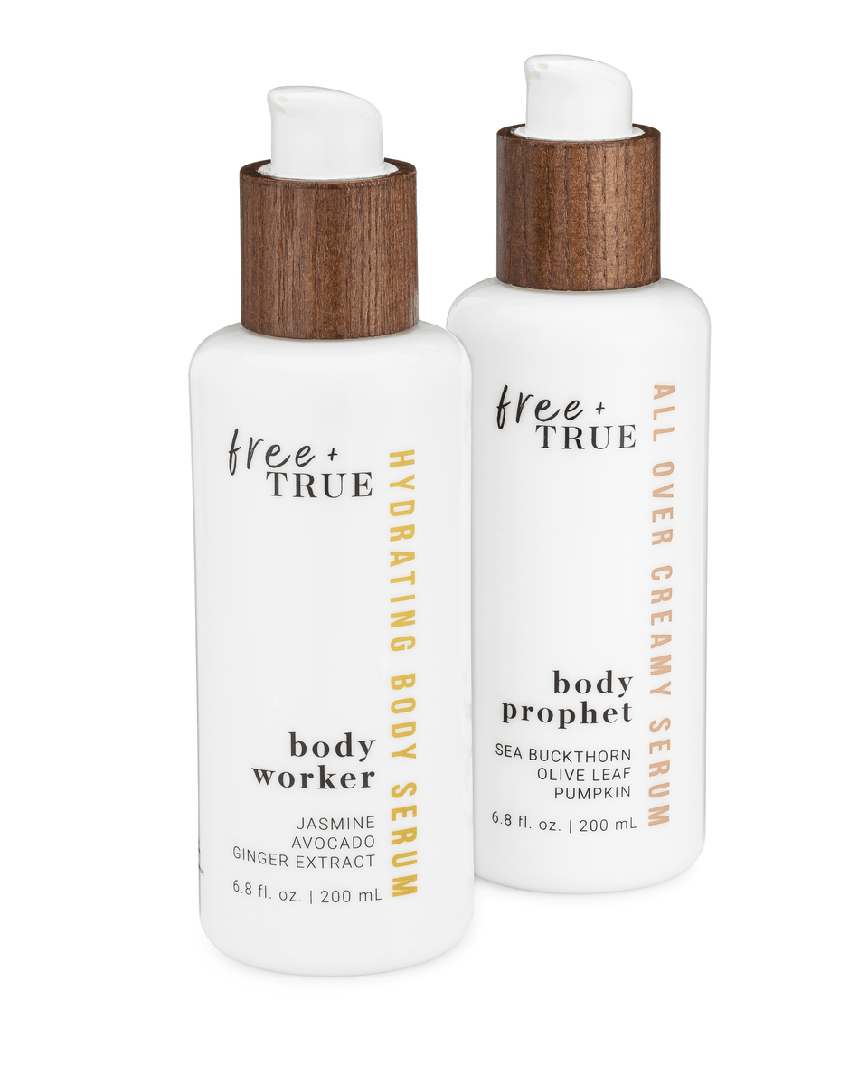 Body Serum Bundle - Body Prophet & Body Worker – Free + True Skincare